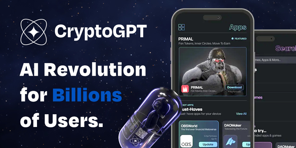 CryptoGPTとは｜AI to Earnを目指すL2ブロックチェーンの概要